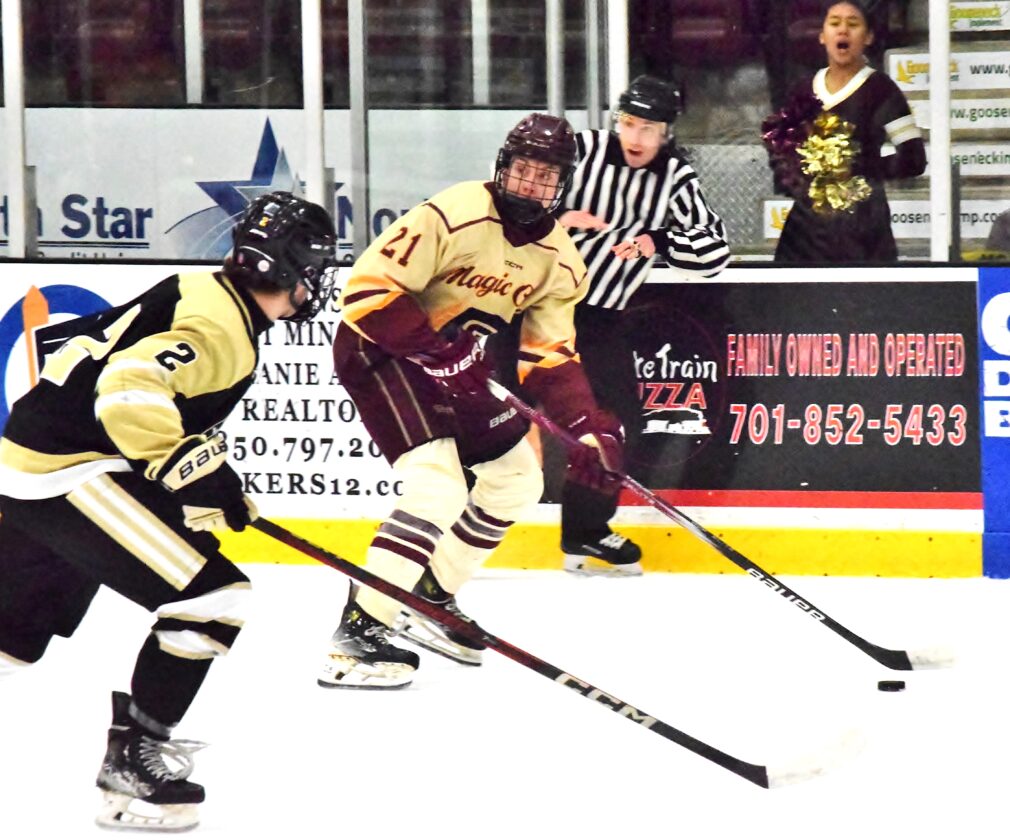 Minot High boys hockey defeats Sabers | News, Sports, Jobs - Minot ...